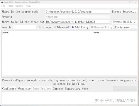CMake编译OpenCV源代码 知乎