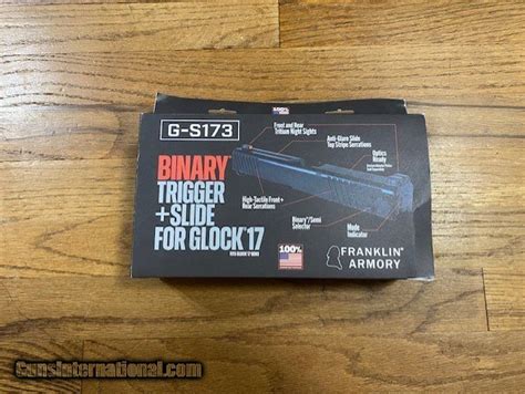 Glock Generation 3 Franklin Armory Binary Trigger And Slide Kit For Sale Glock Generation 3 Franklin Armory Binary Trigger And Slide Kit For Sale