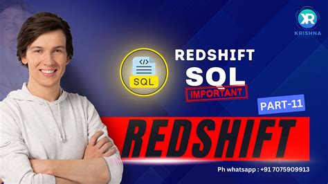 Redshift Complete Training Course Part 11 Redshift Sql Youtube