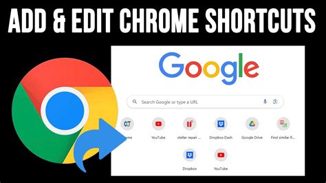 How to Add & Edit Your Google Chrome Homepage Shortcuts **Updated** - YouTube
