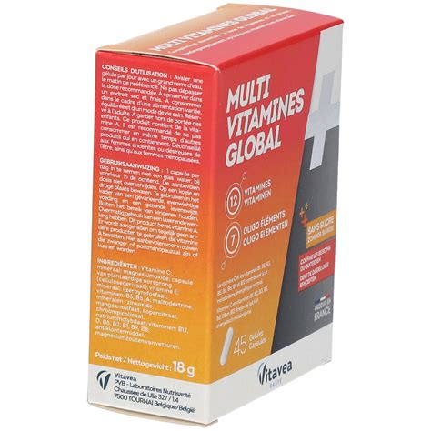 Vitavea Multivitamines Global 45 St Farmaline
