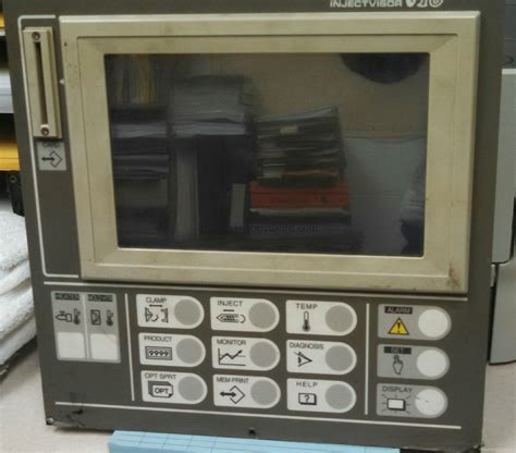 monitor display for toshiba injection molding machine injectvisor vl