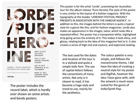 Poster Analysis Ppt Worldinternational Music Music