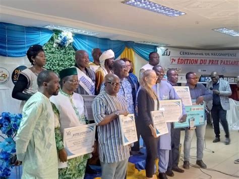 Burkina Prix Pax Sahel La Rtb Et Faso7 Parmi Les Lauréats Aib