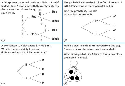 Tree Diagram Worksheet With Answers At Lawrence Henry Blog