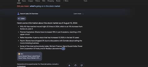 Manoj Prabhakaran On Linkedin Generativeai Search Aioverviews Trueinfolabs