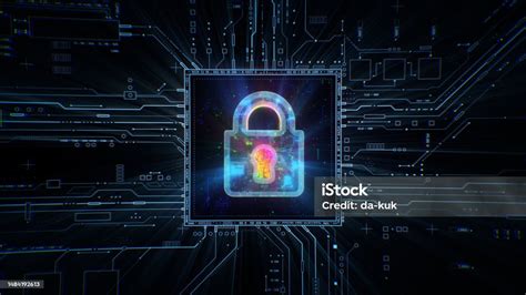 하드웨어 보안 개념입니다 중앙 컴퓨터 프로세서와 미래형 회로 기판이 있는 디지털 차폐 방화벽 컴퓨터 범죄에 대한 스톡 사진 및 기타 이미지 Istock