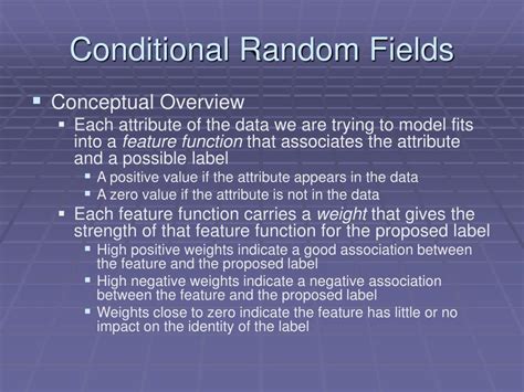 Ppt Conditional Random Fields Powerpoint Presentation Free Download