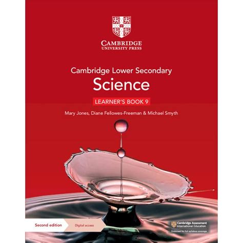 Cambridge Lower Secondary Science Learners Book 9 With Digital Access