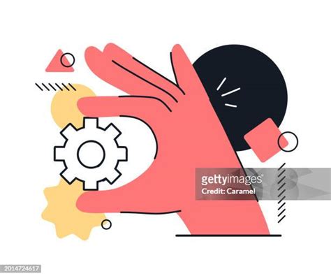 System Configuration Settings Concept Flat Design Illustration High Res