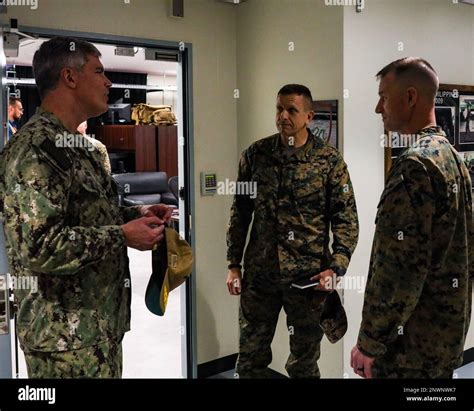 U S Marine Brig Gen Kyle Ellison Commanding General Marine Corps