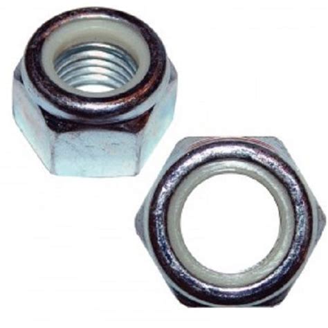 716 20 Nylon Insert Lock Nut Zinc Plated Finish Nut 20 Pc 716