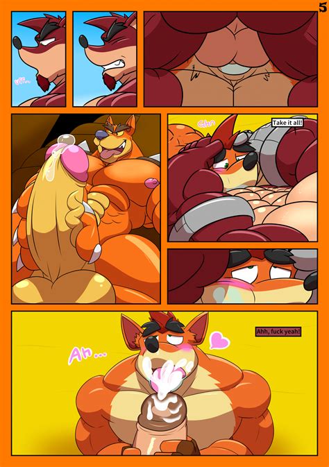 Rule 34 Abs Activision Anthro Bandicoot Blush Bodily Fluids Comic Crash Series Crash