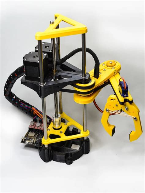 Multi Axis Scara Robot Arm 3d Printing Manipulator Model For Arduino