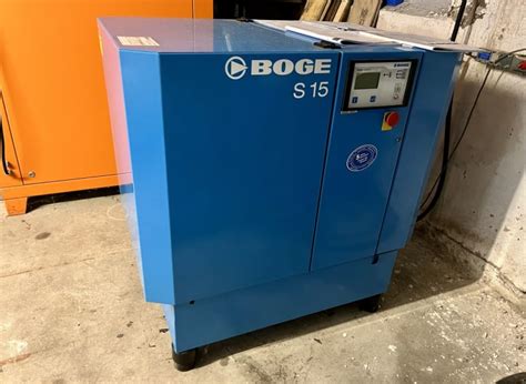 Boge S15 Screw Compressor Compra Usato