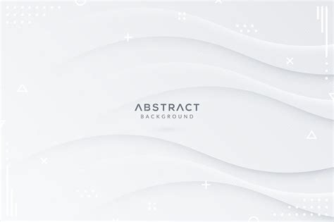 Premium Vector Abstract White Gray Gradient Color Curve Background