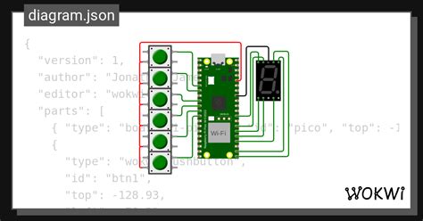 7 Segment Display 6 Key Python Pico W With Some Code Mark Wrote That I