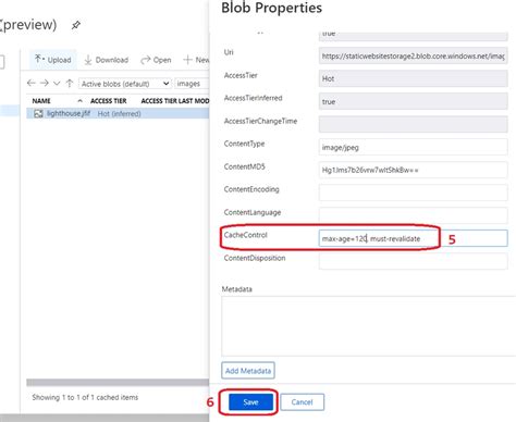Set Cache Control To Azure Blob Storage Items DEV Community