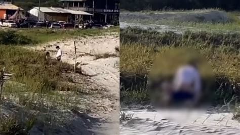 Casal é Flagrado Fazendo Sexo Na Praia Em Salinas Vídeo Moju News