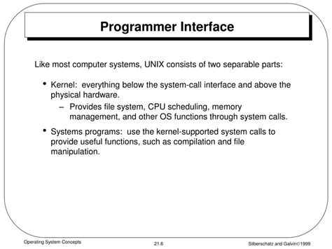 Ppt Module 21 The Unix System Powerpoint Presentation Free Download