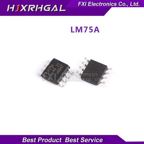10PCS LM75AD LM75 SOP8 SOP LM75A SMD New Original Free Shipping In Integrated Circuits From