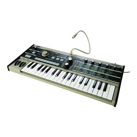 Korg Microkorg Synthesizer With Free Jack And Midi Cables 3m At Gear4music