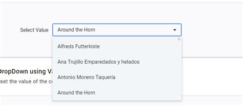 Radzendropdown Displays The Items On Top Of The Dropdown Radzenblazor Components Radzen