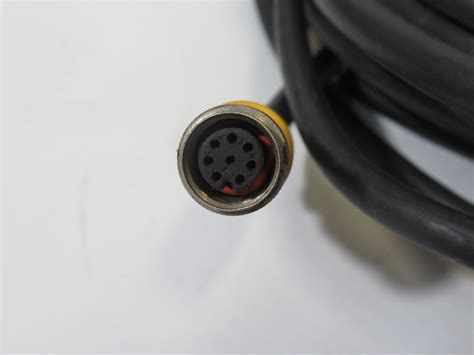 Turck E Rks 8t 930 15 Single Ended Cordset M12 8pin Connector 14 8m Cut Used Industrial