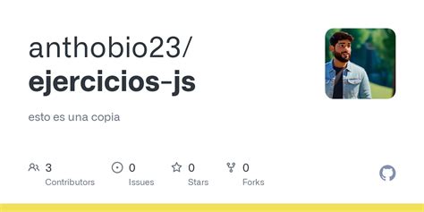 GitHub Anthobio23 Ejercicios Js Esto Es Una Copia