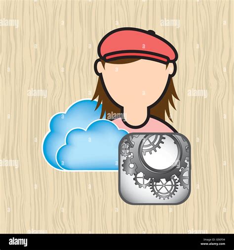 Cloud Computing Design Stock Vector Image And Art Alamy