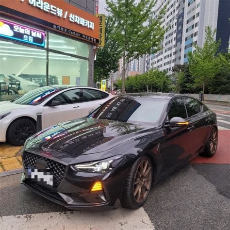 청주썬팅 브이쿨vkfeatk 제네시스 G70 콜라보 네이버 블로그