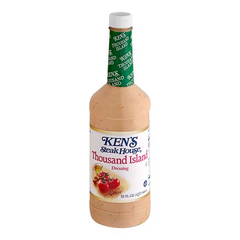 Kens Foods Supreme Thousand Island Dressing 32 Fl Oz 6 Case