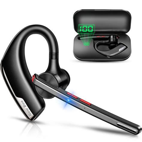 New Bee Bluetooth Headset Wireless Bluetooth Earpiece For Cellphone 500mah Desertcart Australia