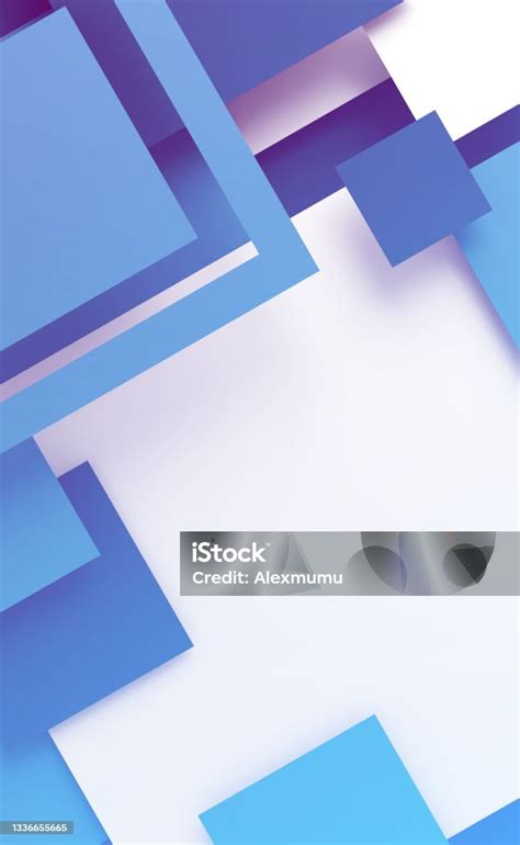 여러 가지 색상의 사각형에서 추상 3d 배경 3d 렌더링 추상적인에 대한 스톡 사진 및 기타 이미지 추상적인 상자 입방체 Istock
