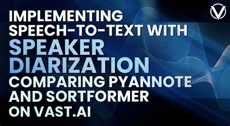 speaker diarization with pyannote on vast