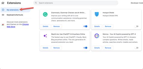 how to manage and use arc browser extensions