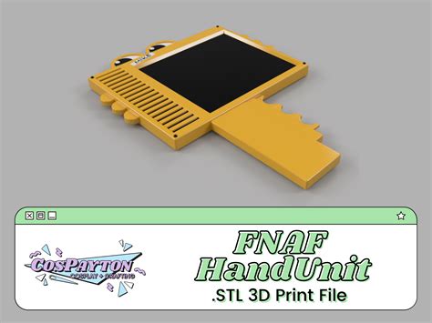 Five Nights At Freddys Handunit 3d Print Stl File For Cosplay