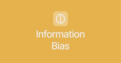 Information Bias Is More Information Always Better Quartr Insights