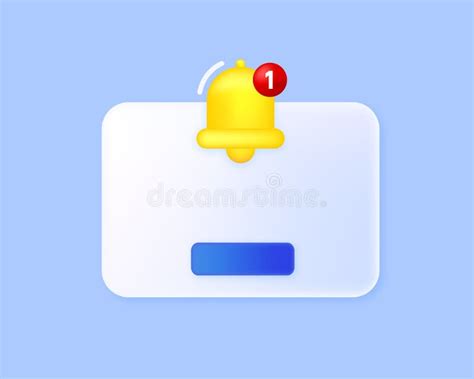 Reminder In 3d Design Notifications Page Business Planning Events Reminder And Timetable