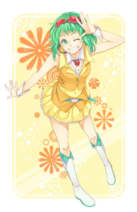 Gumi Vocaloid Drawn By Kashiwa Mochi Tsuni Danbooru