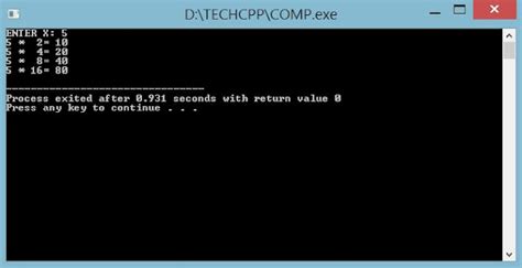 C Program To Perform Left Shift Operation Devcppgcc Techcpp