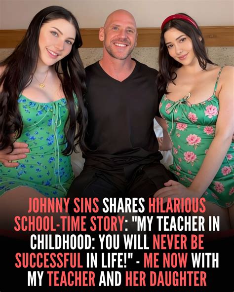 Hidden Adult Film Star Johnny Sins Has Delivered A Viral Story That
