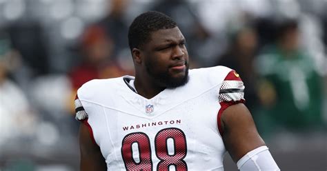 Washington Commanders Roster Moves Phidarian Mathis Release Opens Up