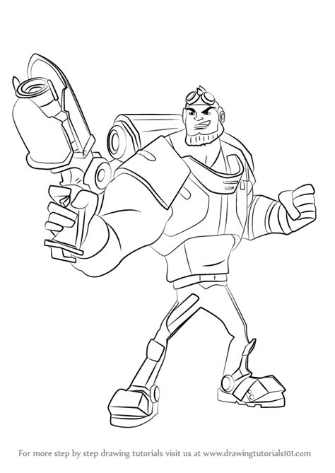 How To Draw Locke From Slugterra Slugterra Step By Step