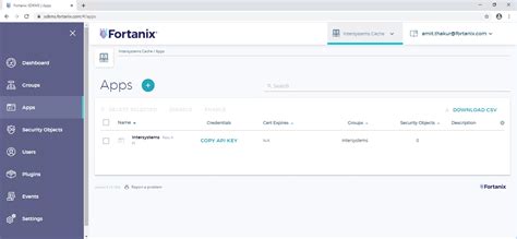 Using Fortanix Data Security Manager For InterSystems Cache Using KMIP