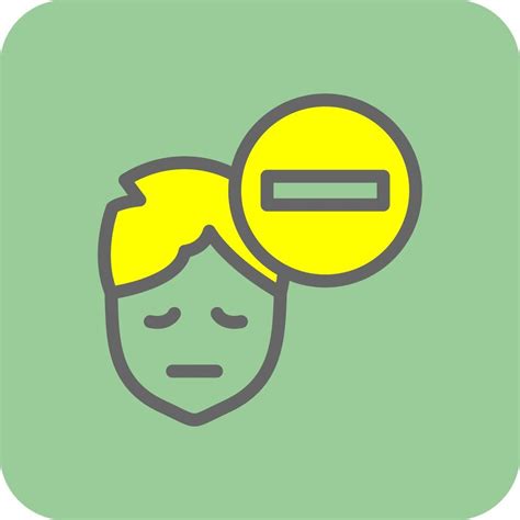 Negative Thinking Vector Icon Design Vector Art At Vecteezy