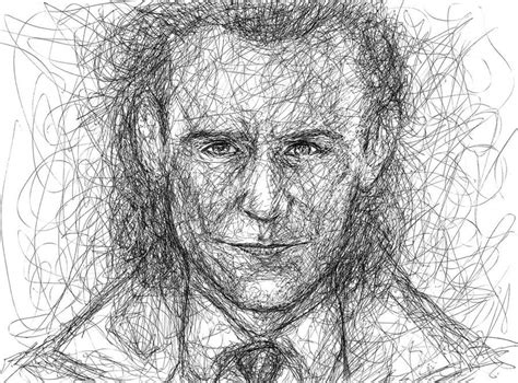 Design Stack A Blog About Art Design And Architecture Scribble Portrait Drawings Of Celebrities