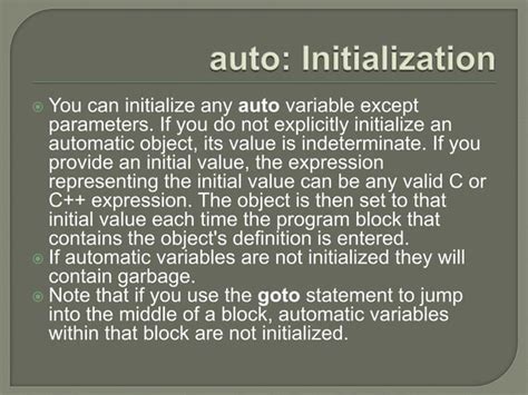 Storage Class Specifiers Ppt