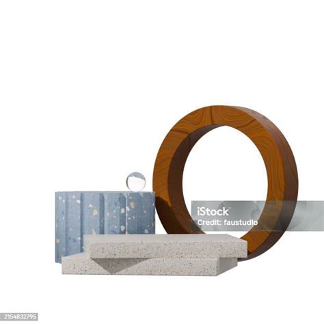 테라 조 질감 블록 모양 연단의 투명 배경 정사각형 나뭇결 3d 렌더링 이미지 3차원 형태에 대한 스톡 사진 및 기타 이미지 3차원 형태 각도 강단 Istock