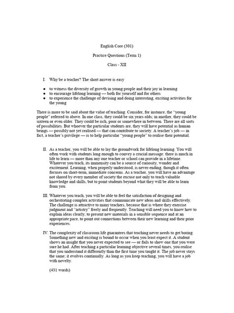 cbse grade 12 english practice paper pdf teachers news
